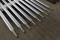 China Mirror Polished Leveler Roller 100 Mm Dynamic Balance Calibrated Panel Flattening Straightening Core for sale