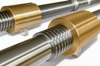 China Customizable Trapezoidal Lead Screw Stainless Steel High Flatness for sale