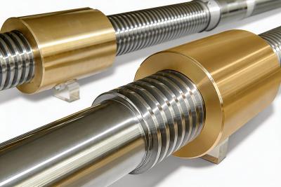 China Customizable Trapezoidal Lead Screw Stainless Steel High Flatness for sale