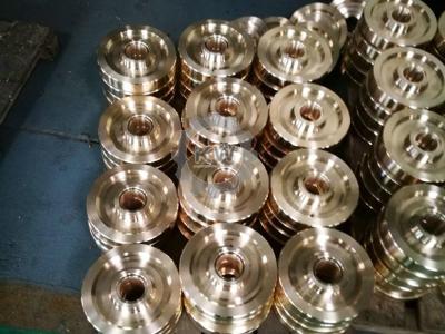 China Precision Ground Lead Screw Nut CNC Automated Equipment Tin Bronze for sale