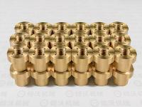China Wear Resistant Lead Screw Nut Tin Bronze Precision Threaded Transmission Positioning 10mm-1000mm for sale
