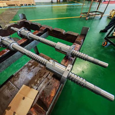 China Stainless Steel Ball Lead Screw with 100 mm–26000 mm Length in Silver Gray for High-Speed Precision Transmission for sale