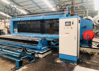 China Galvanized PVC Coated Gabion Mesh Machine With 4.0mm GI Wire For 4000mm for sale