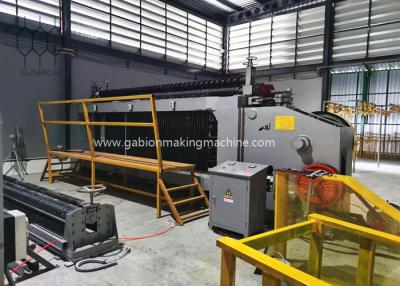 China Reliable 110x130mm Size Gabion Mesh Machine For Construction Projects for sale