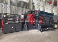 China Oil Industries Hexagonal Hole Gabion Mesh Machine 88x110mm for sale