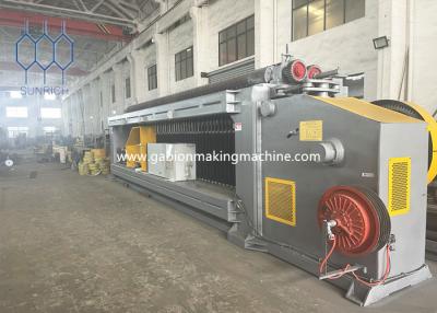 China 3.0mm 66x88mm Gabion Mesh Machine PLC Control System for sale