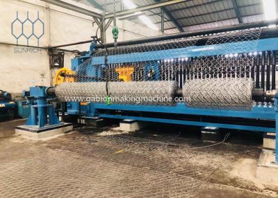 China Hexagonal Hole Multifunctional Gabion Mesh Machine for sale