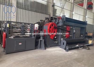 China Galvanized Steel Wire Gabion Production Line with Advanced PLC Control System for sale