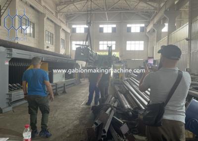 China Highly Durable Gabion Production Line With Mesh Size 60*80mm-120*150mm And 7.5KW Power for sale