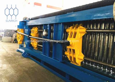 China Heavy Duty Gabion Weaving Machine 22-30KW Power with 10-15m/min Production Capacity for Double Twist Mesh for sale