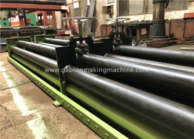China Three Twist Automatic Crimped Wire Mesh Machine PVC Coated 4300mm Width For 1.6-3.2mm Wire Diameter for sale