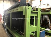 China Bridge Double Twist Gabion Machine 22kw For 80x100mm Mesh With PLC Control System for sale