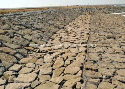China Professional Gabion Box 100x120mm Mesh Size Hot-Dip Galvanized for Steep Slope Lining 2-4m Length for sale