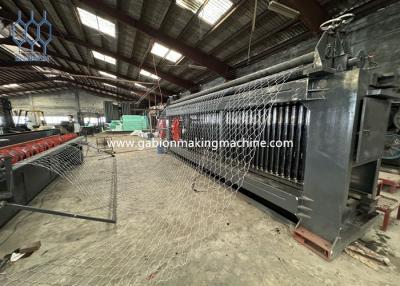 China 30KW Galvanized Wire Gabion Weaving Machine | 15.5T Heavy Duty | 380V PLC Control | 2.0-4.0mm Wire Capacity for sale