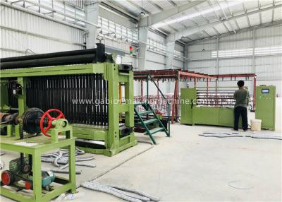 China Galvanised Gabion Machine 3300mm Width Heavy Duty Hexagonal Wire Mesh Production Equipment with 15kW Motor for sale