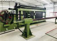 China Industrial Gabion Production Line Double Twist Wire Mesh Welding Machine 4m Width 5.0mm Wire Diameter for sale