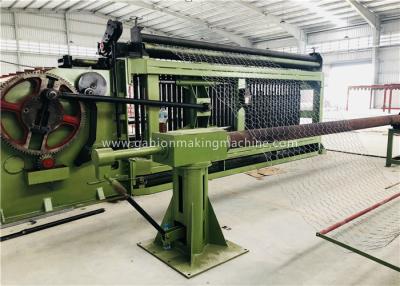 China Industrial Gabion Production Line Double Twist Wire Mesh Welding Machine 4m Width 5.0mm Wire Diameter for sale