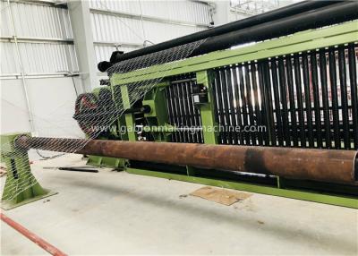 China Steel Rod Gabion Production Line PLC Control For Straightening / Cutting Wire for sale
