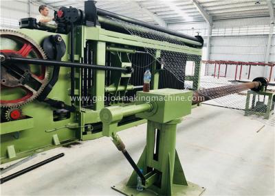 China PLC Control Wire Weaving Machine 4kW with PVC Coating for Hexagonal Wire Netting 2500x600x1600mm for sale