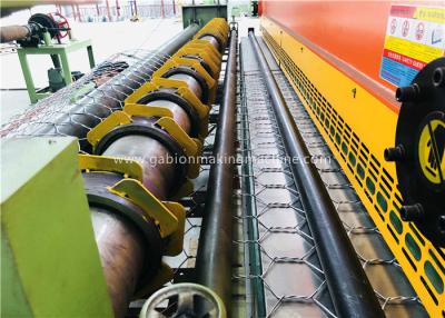 China High Speed 22kW Double Twist Gabion Wire Mesh Machine - 4300mm Width, 3.5m/min Output for Hexagonal Mesh Production for sale