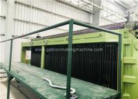 China Zinc PVC Wire Coating Machine with 1200mm Width and 122m/hr Output for Hexagonal Wire Netting Production for sale
