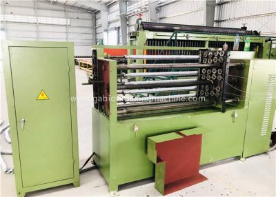 China Green Gabion Box Machine 11kw Three Twist High Speed Fencing Wire Making System 2300mm Width for sale