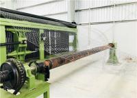 China Double Twist Gabion Production Line 2300mm Net Width 22.0kw With High Speed  Boiler Cover for sale