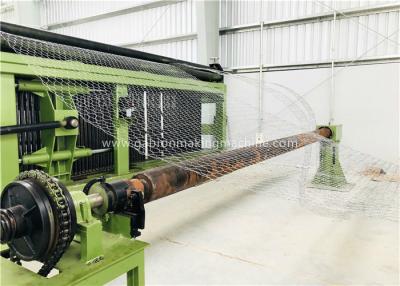 China Double Twist Gabion Production Line 2300mm Net Width 22.0kw With High Speed  Boiler Cover for sale