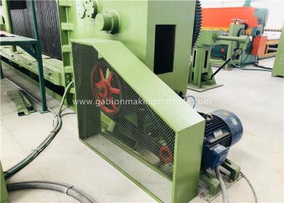 China PVC Coated Gabion Mesh Machine 2000mm Width 3 Twist Wire Mesh Making Equipment with 11kW Motor for sale