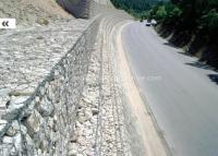 China Galvanized PVC Coated Gabion Wire Mesh 2.7mm Diameter for Stone Fencing and Erosion Control for sale