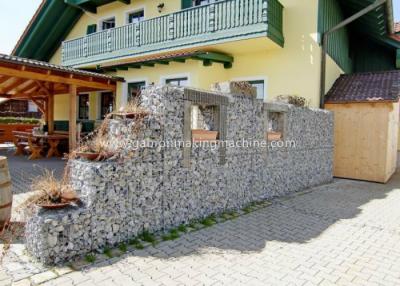 China PVC Coated Gabion Baskets 100x120mm Mesh for Rock Fall Protection - 2m to 6m Length Options for sale