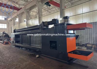 China 28-55mm Mesh Length Gabion Mesh Machine For 5m Width Gabion Retaining Structures for sale