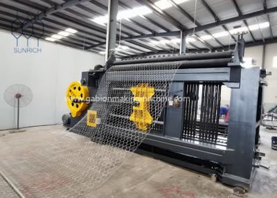 China Custom 2M Weaving Width Gabion Machine for 66x80mm Mesh with 2.0mm Steel Wire | 2300mm Max Width for sale