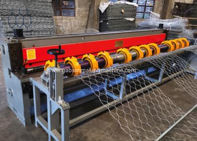 China 5000mm Servo Motor Automatic Gabion Making Machine for 88x125mm Mesh with 3.8W Power and 300-380 Boxes per 8 Hours Capacity for sale