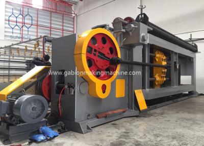China Max 4.0mm Gi Wire 95x125mm Gabion Machine Line With 4500 Mm Mesh Weaving Width for sale