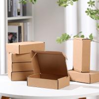 China Brown Corrugated Board Shipping Folder Design for Small Business Mailer Packaging Gift Presentation Corrugated for Photo Frame for sale