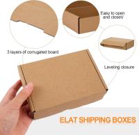 China Brown Corrugated Board Shipping Folder Design for Small Business Mailer Packaging Gift Presentation Corrugated for Photo Frame for sale