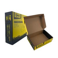 China Factory Original Custom Flexography Corrugated Paper Box Embossed Matt Lamination Folders Folder Packaging for sale