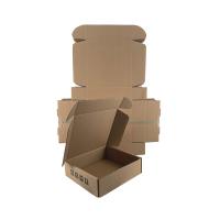 China Wholesale Custom Logo Printed Kraft Corrugated Mailer Cardboard Paper Box  Matt Lamination for Shipping & Packaging for sale