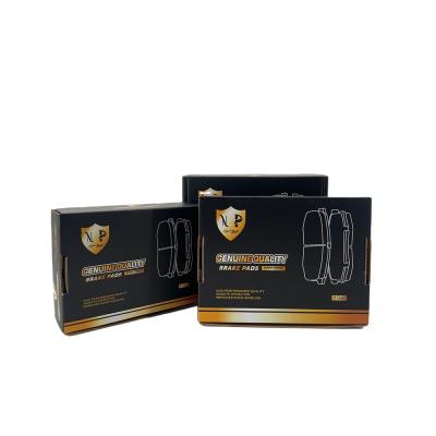 China Factory Direct Price Auto Spare Parts Black Mailing Brake Pads Box for sale
