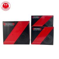 China Factory Direct UV Coating Black Small Packaging Custom Packing Paper Box for sale