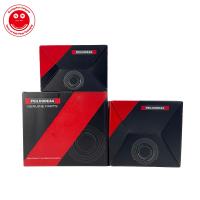 China Factory Direct UV Coating Black Small Packaging Custom Packing Paper Box for sale