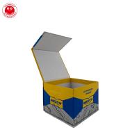 China Custom Auto Parts Fuel Pump Packaging Design Magnetic Box with Embossing Matt Lamination UV Coating for sale