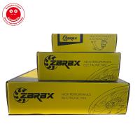 China Custom Designed Auto Parts Electronic Fan Packaging Corrugated Board Shipping Box with Embossing and Matt Lamination for sale