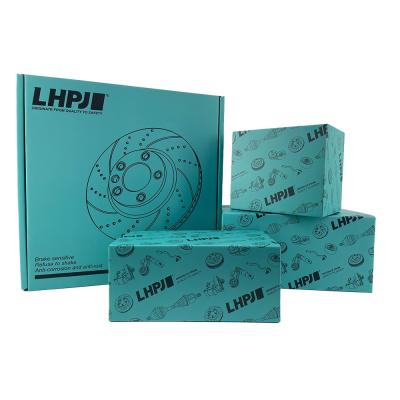 China High Quality Custom Logo Kraft Paper Corrugated Shipping Packaging Box with Embossing and Matt Lamination New Design for sale