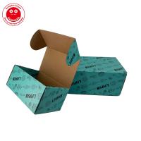 China High Quality Custom Logo Kraft Paper Corrugated Shipping Packaging Box with Embossing and Matt Lamination New Design for sale
