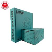 China High Quality Custom Logo Kraft Paper Corrugated Shipping Packaging Box with Embossing and Matt Lamination New Design for sale