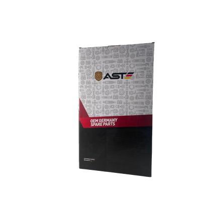 China High Quality Custom Logo Corrugated Cardboard Box from Guangzhou Recyclable Auto Parts Packaging Matt Lamination Folder Type for sale