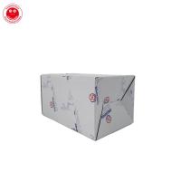 China New Original Custom Shipping Packaging Box Corrugated Board with Embossed Matt Lamination Logo Mailbox Packaging for sale