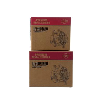 China High Quality Custom Logo Corrugated Automotive Parts Motor Kraft Packaging Paper Boxes for sale